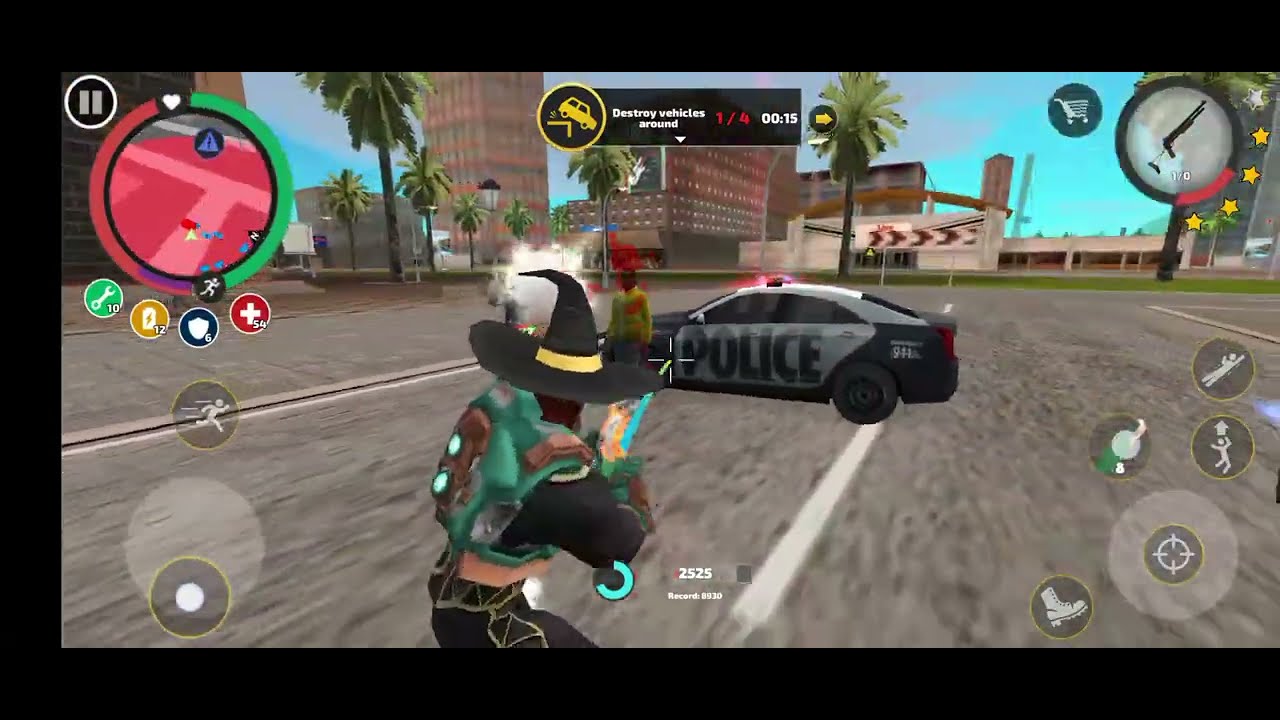 ROPE hero Vice town gameplay 😁😁 - YouTube