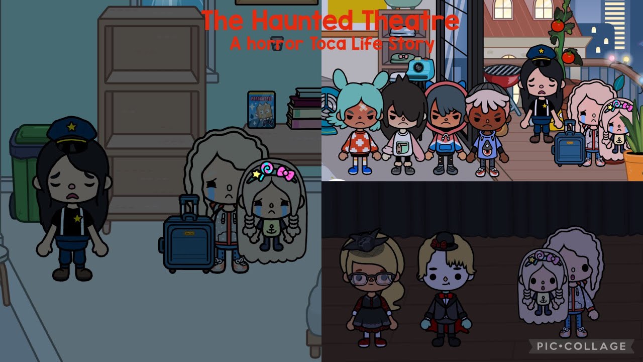 The haunted theatre | Horror story | Toca Life Story | Toca Boca - YouTube