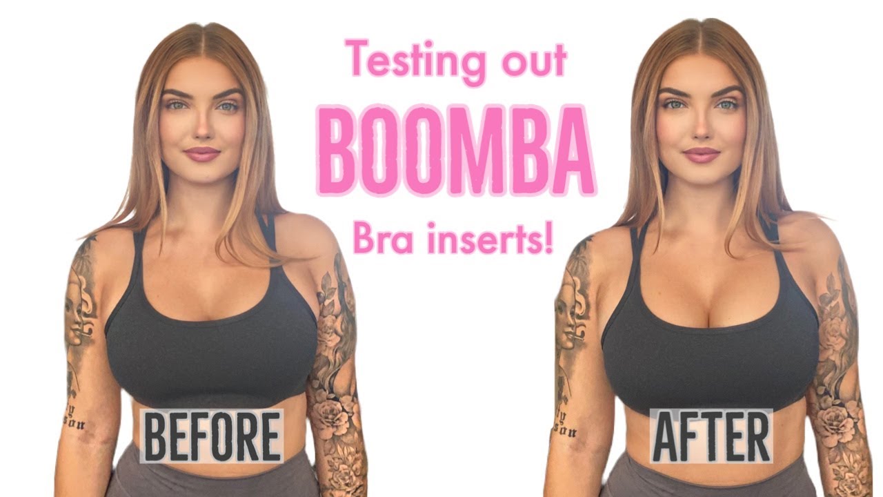 BOOMBA Bra inserts - Do they work? - YouTube