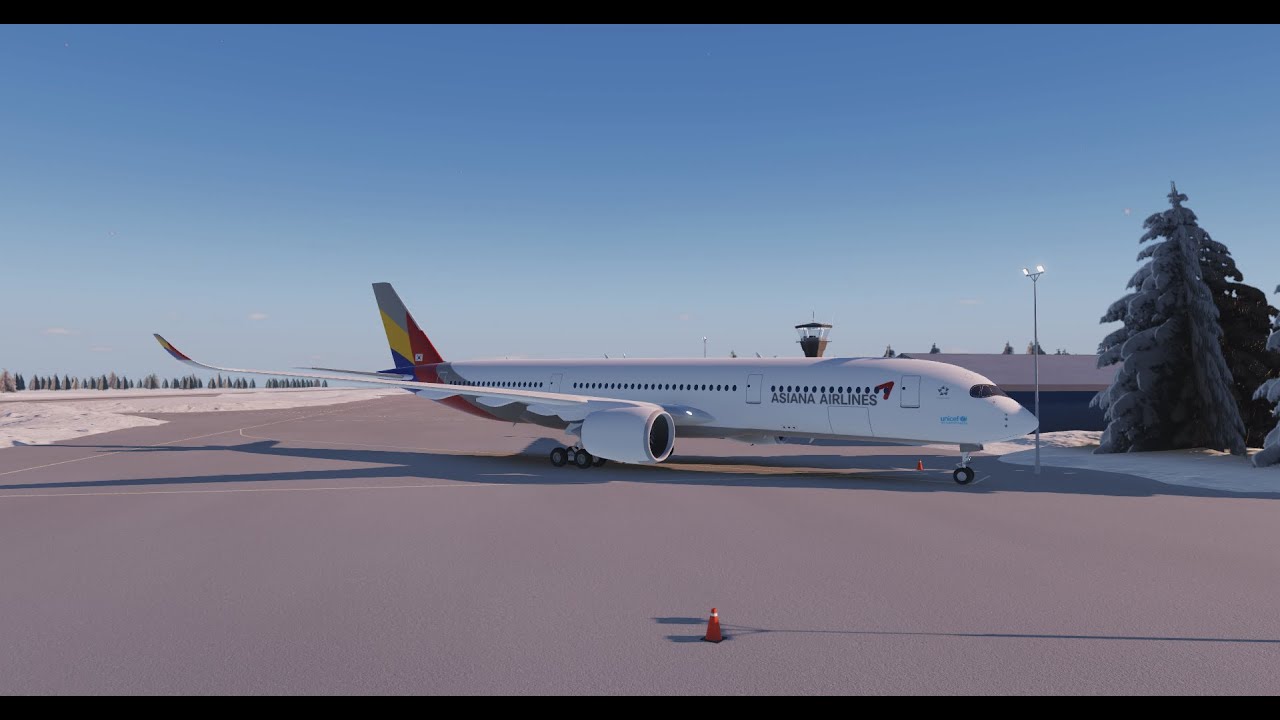 Project Flight | Airbus A350 Asiana Airlines | Full flight Kittila ...