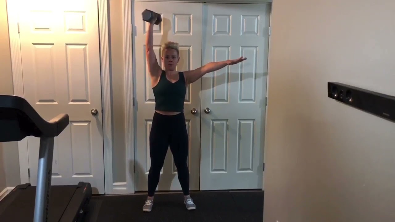 One Arm Shoulder Press - YouTube