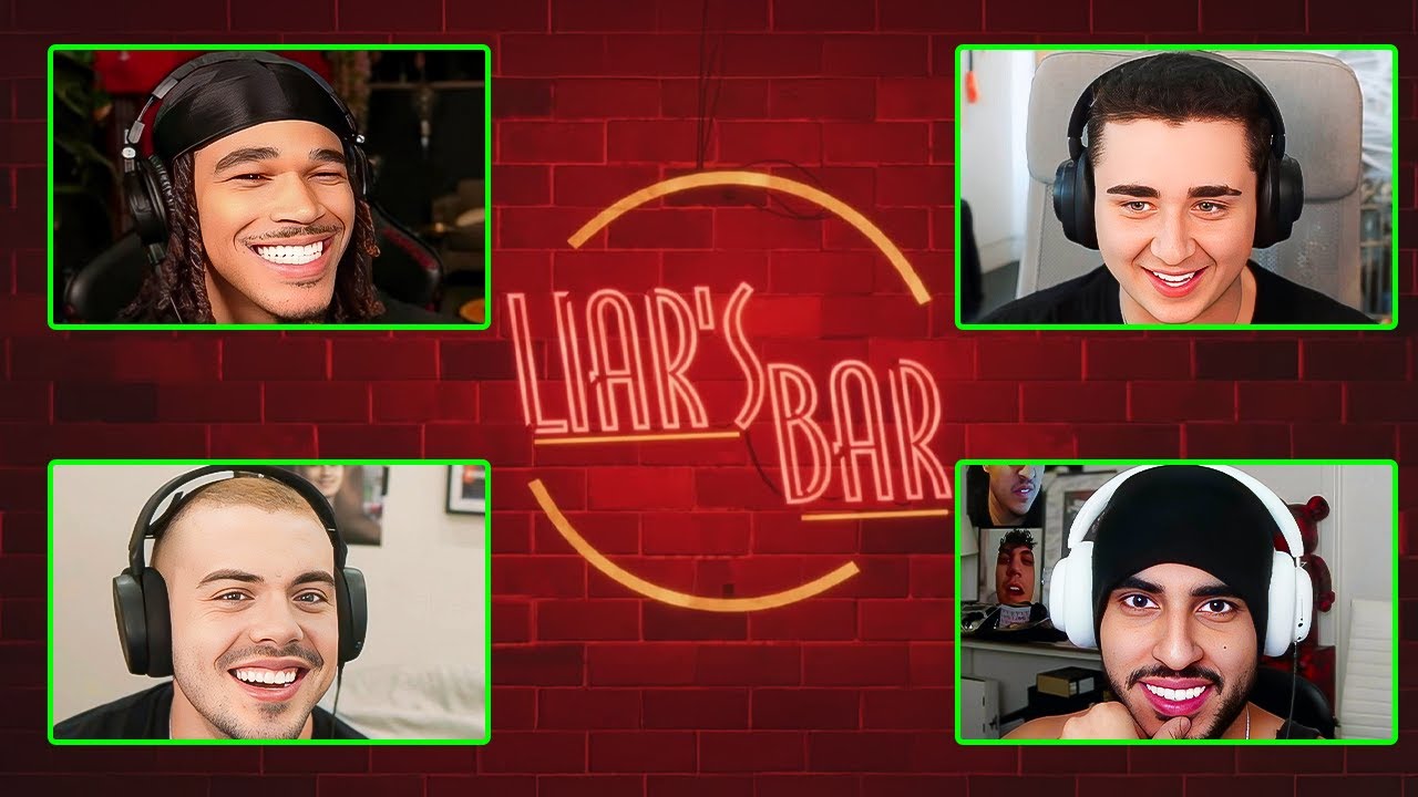 Max, Lacy, FaZe Adapt, & FaZe Rain Play LIAR'S Bar.. - YouTube