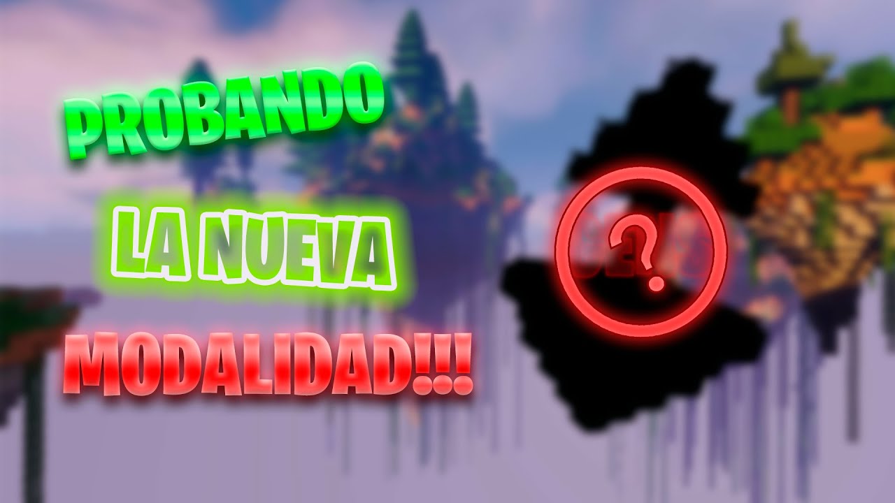 Probando La NUEVA Modalidad En MINECRAFT!!! | Minecraft | SantiGarciaCL - YouTube