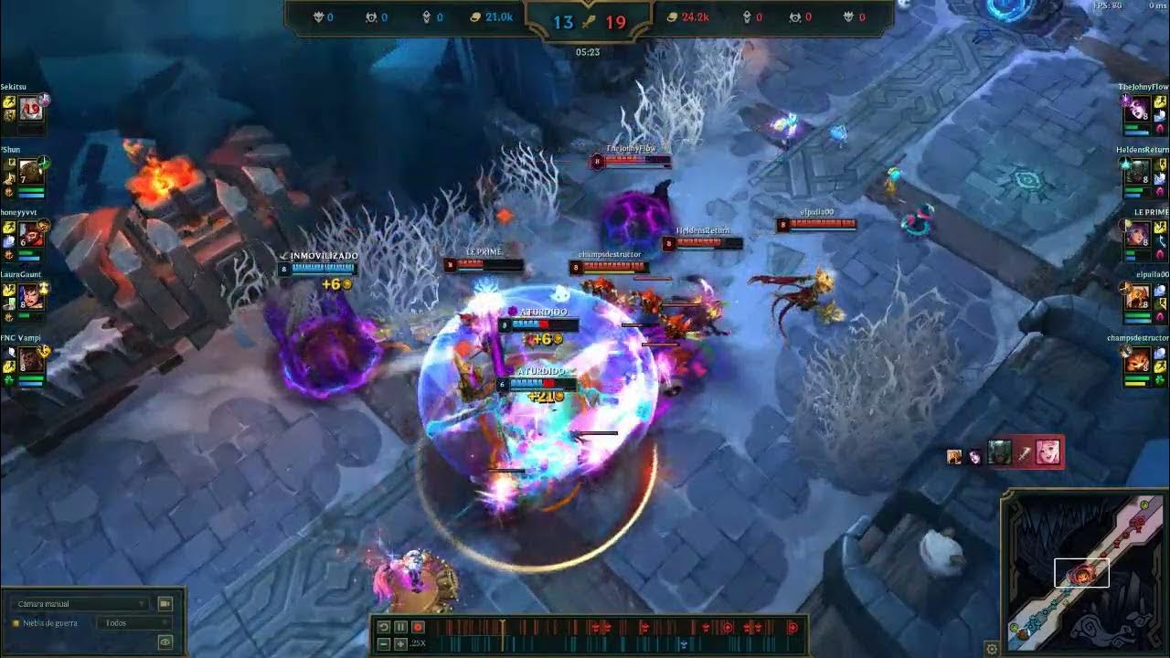 Skin Pyke Empíreo ARAM Pentakill Animación - League of Legends ...