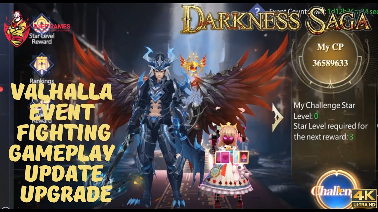 Darkness Saga - Valhalla Event | Fighting | Gameplay | Update | Upgrade ...
