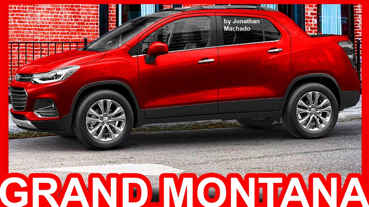 PHOTOSHOP Nova Chevrolet Grand Montana 2018 @ Tracker Pickup-Mini S10 ...