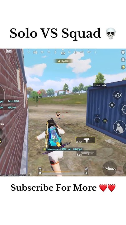 || Solo VS Squad 💀💀 #bgmi #lolzzzgaming #pubgmobile #scout #jonathangaming #mortal || - YouTube