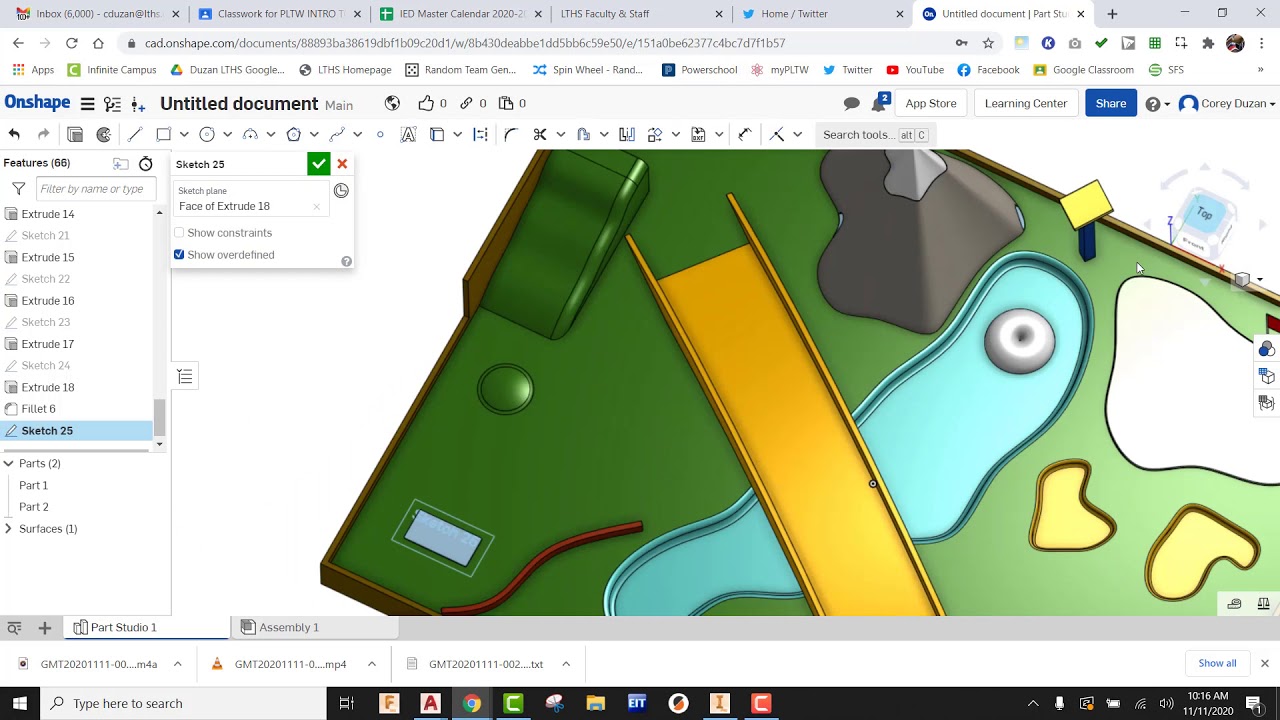 LTHS IED Mini Golf Course Project Tee Off Pad Creation Video Tutorial ...