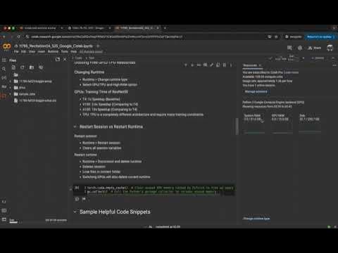 Spring 2025 Recitation 0.6 Google Colab - YouTube