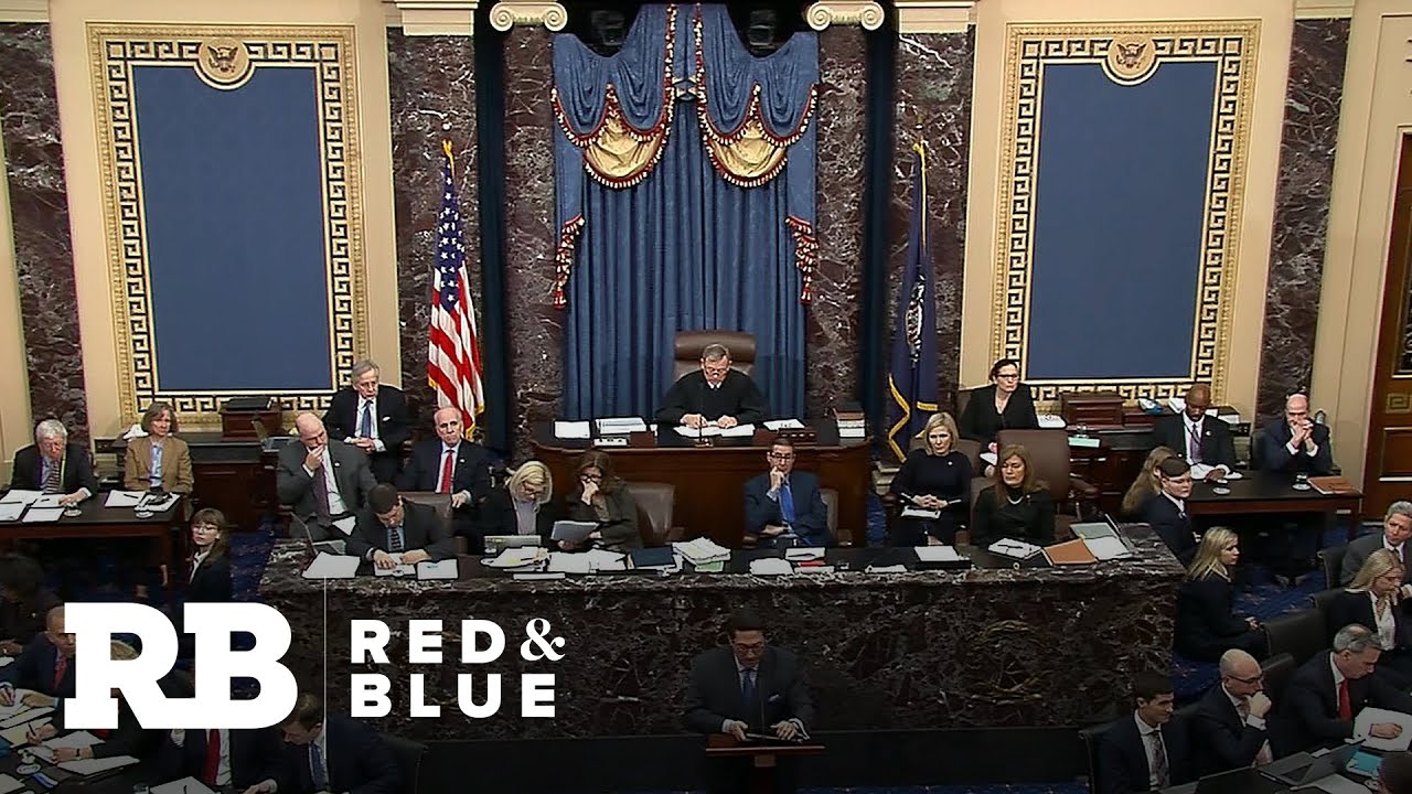 Trump's legal team concludes arguments in impeachment trial - YouTube