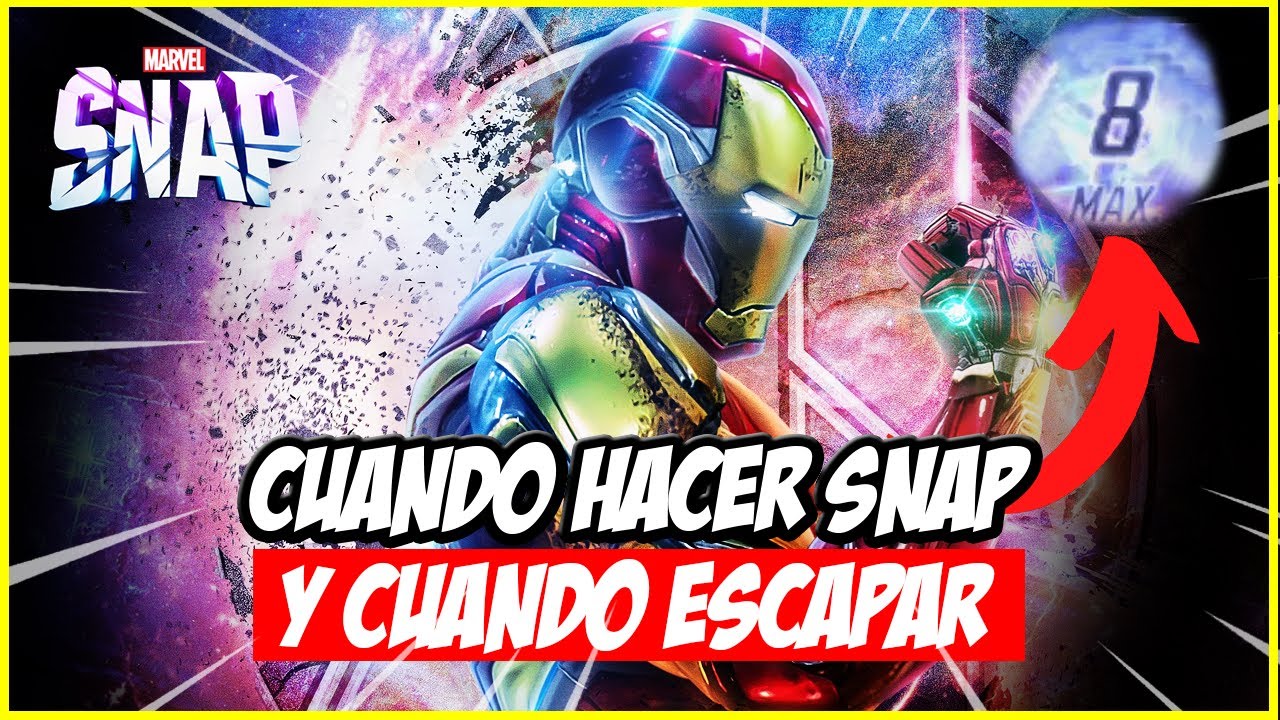 ¡La MEJOR MANERA de SUBIR RANGO en marvel snap! cuando hacer snap y ...