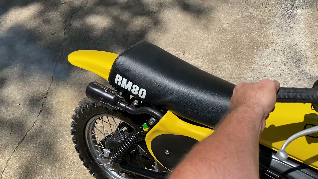 1978 SUZUKI RM80 - YouTube