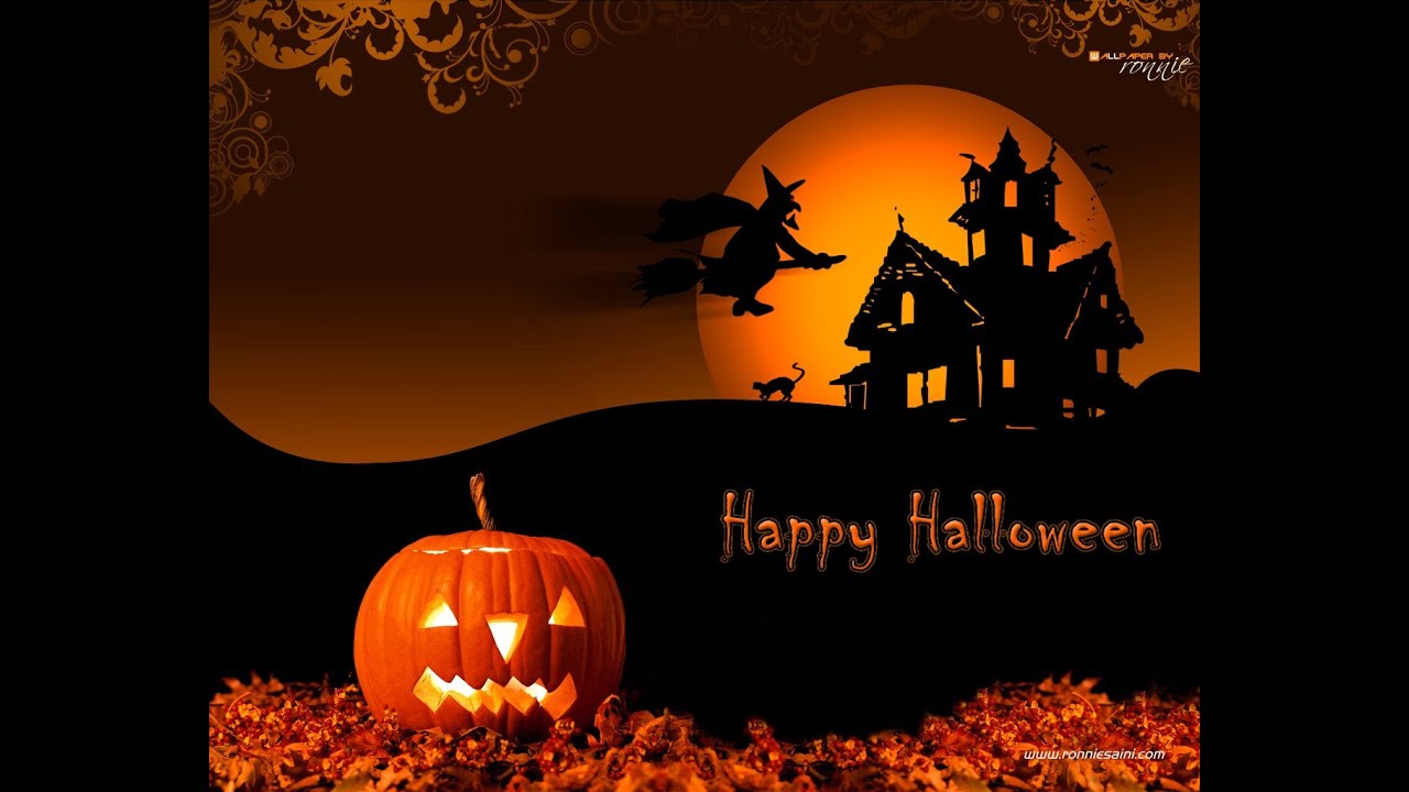 Halloween Projection For Window - YouTube