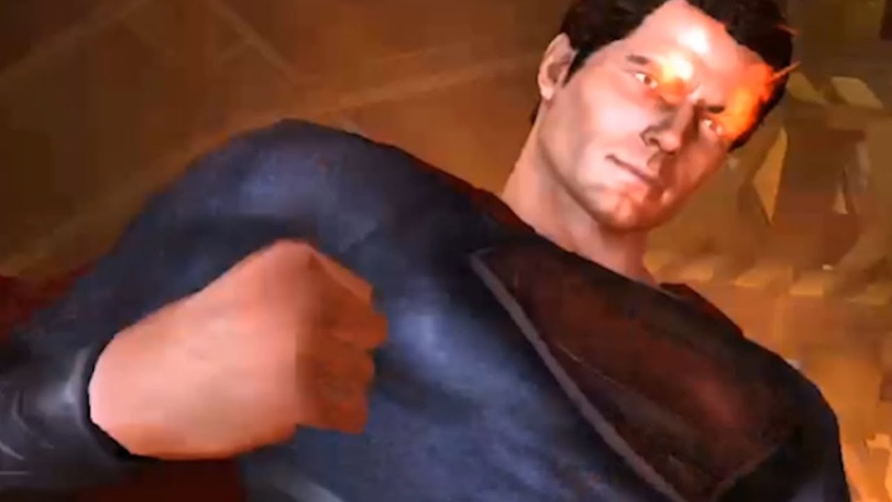 Injustice: Gods Among Us Android: Man of Steel Superman Super Attack ...