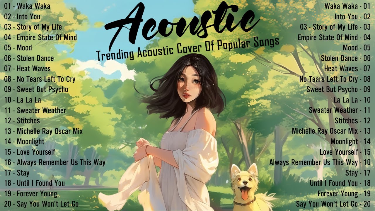 Sweet English Acoustic Songs 2024 | Trending Acoustic Cover Of Popular ...