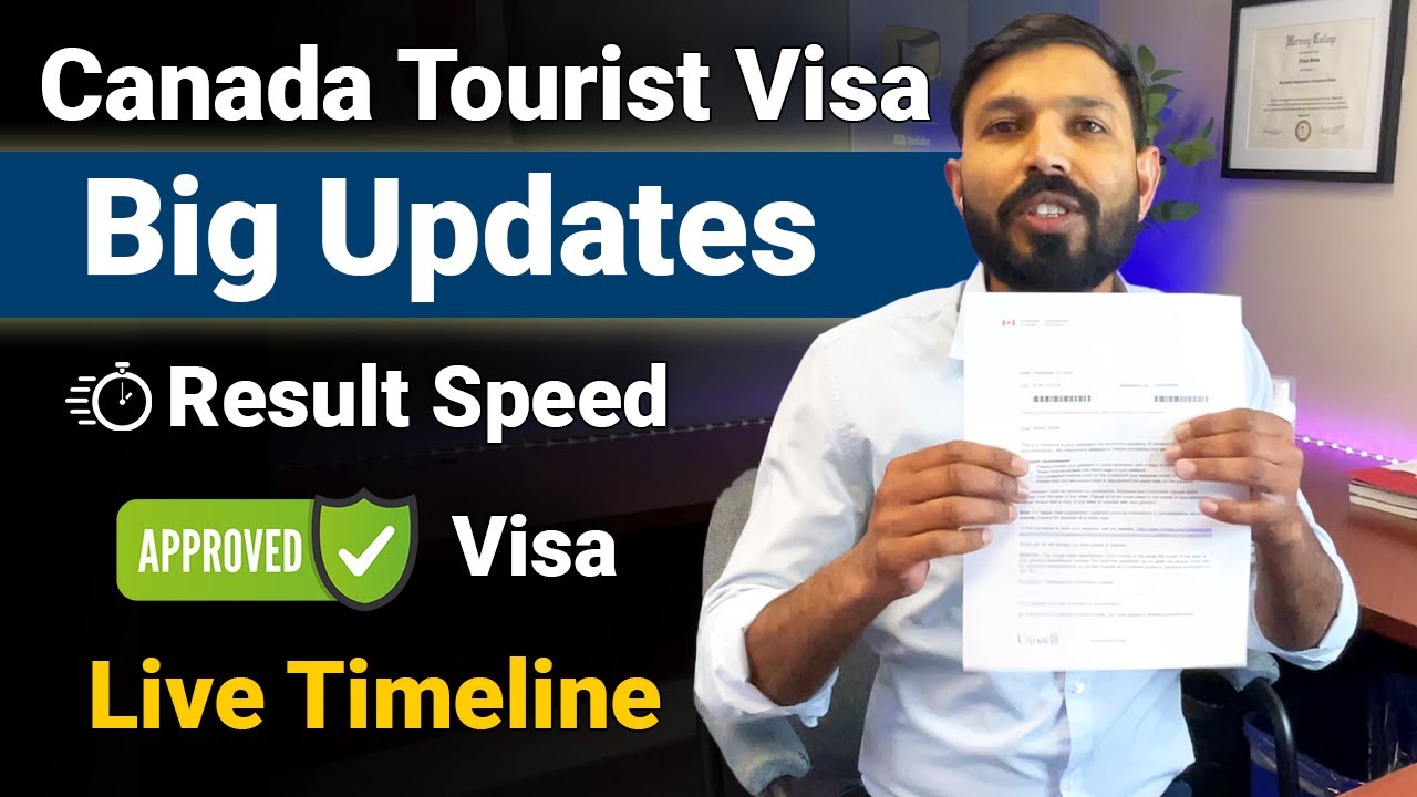 Canada Tourist Visa Approval Within 27 Days | Canada Visitor Visa ...
