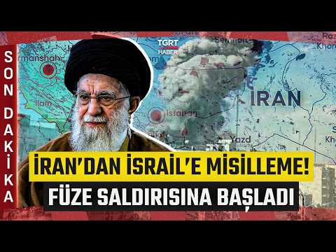 #SONDAKİKA | İran'dan İsrail'e Misilleme! Füze Saldırısına Başladı - TGRT Haber