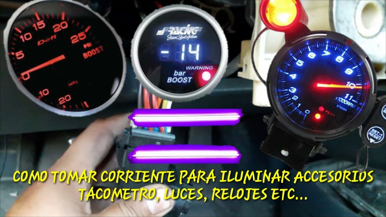Como iluminar accesorios abriendo switch - YouTube