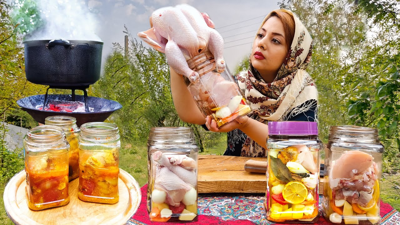 Village style chicken cooking (juicy and delicious chicken) | Rural ...