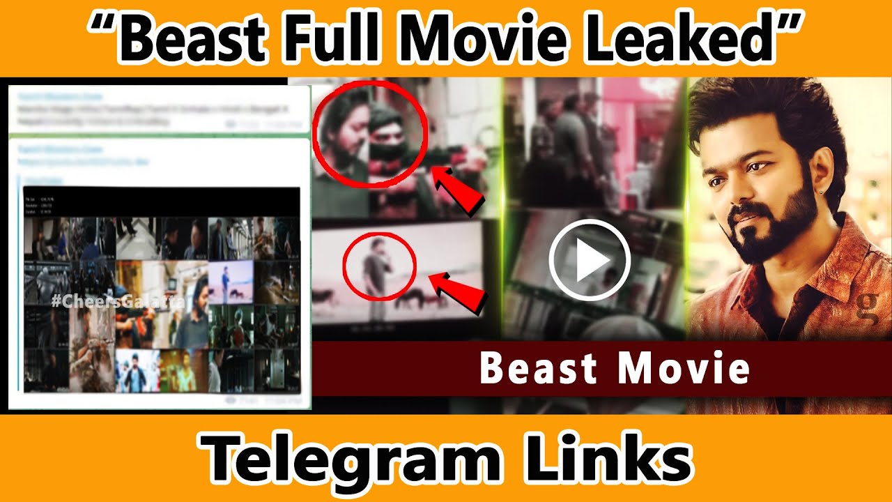 Breaking: Beast Full Movie link in telegram 🔥 I Thalapathy Fans ...