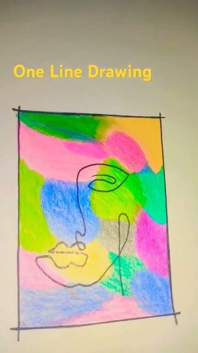 Easy one line drawing for beginners#Easy drawing for beginners#art# ...