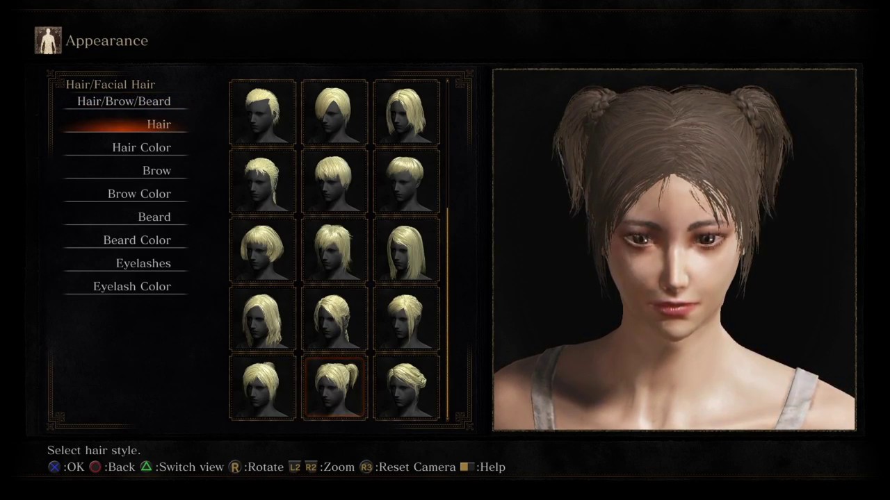 Dark Souls 3 Female Character Sliders - YouTube