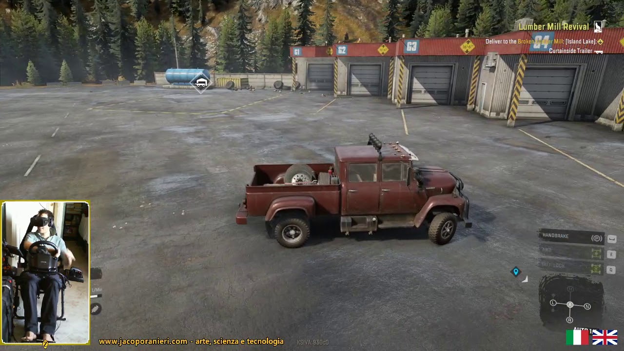 Snowrunner VR Vorpx Stream - YouTube