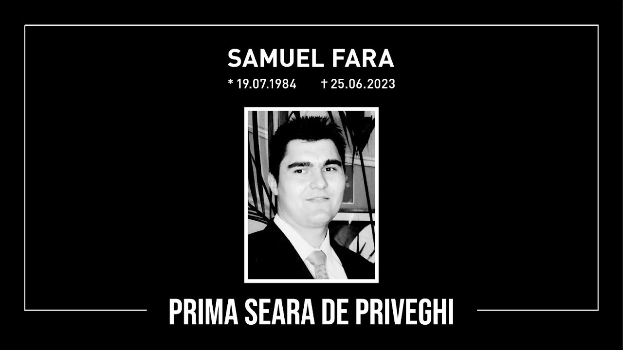 Prima seara de priveghi Fratele Samuel Fara - YouTube