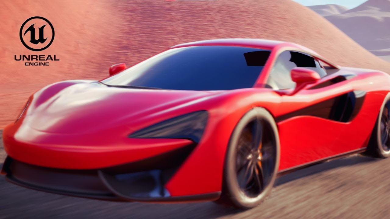 MCLAREN Car Animation - Unreal Engine 5 CINEMATIC - YouTube