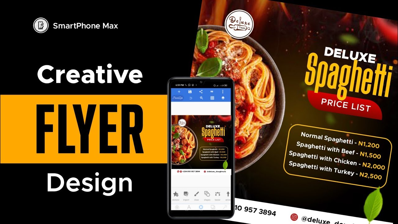 Creative Flyer Design - Pixellab Tutorial - YouTube