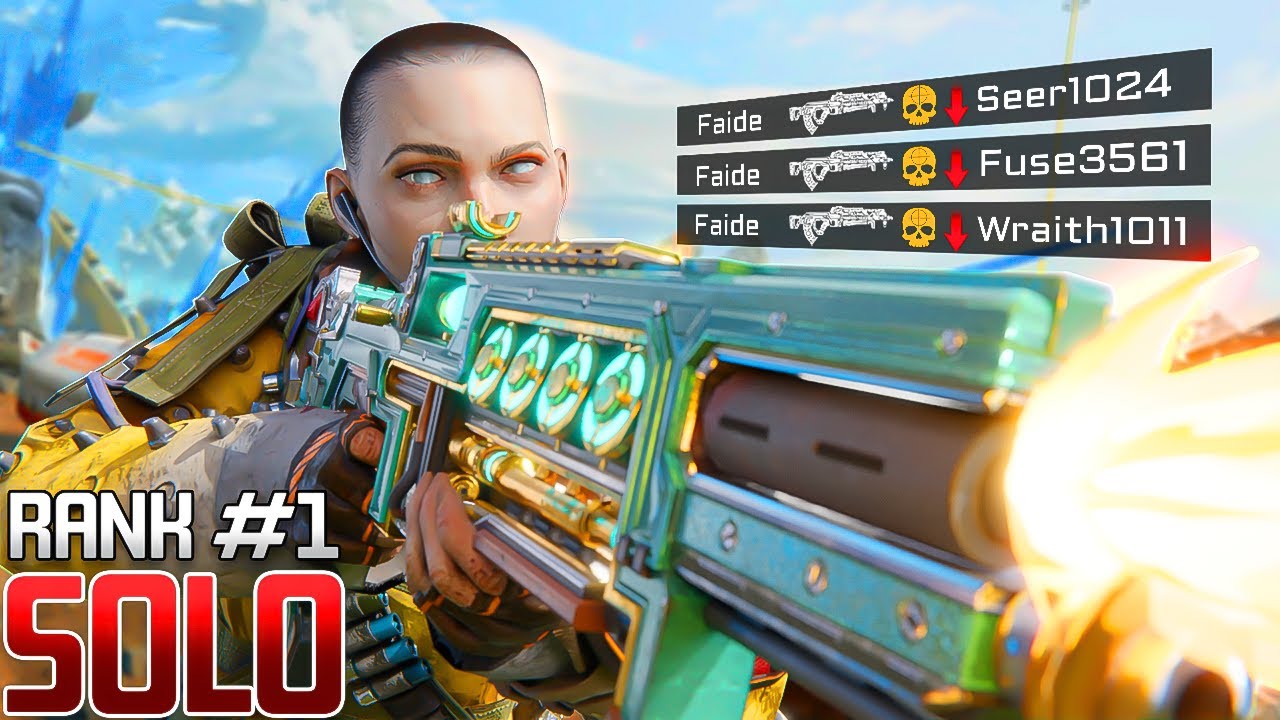 Becoming The Rank #1 Solo Apex Player... - YouTube