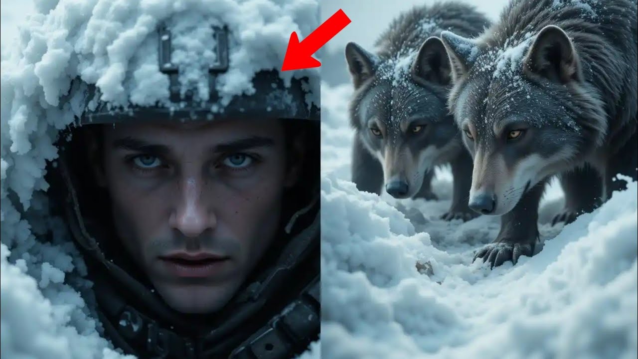 A Soldier Was Trapped in an Avalanche—Then He Saw a Wolf and a Bear Digging - YouTube
