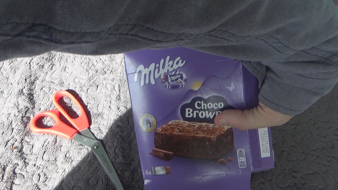 Mondelez Milka Choco Brownie 6x25 (150 g) Unboxing and Test - YouTube