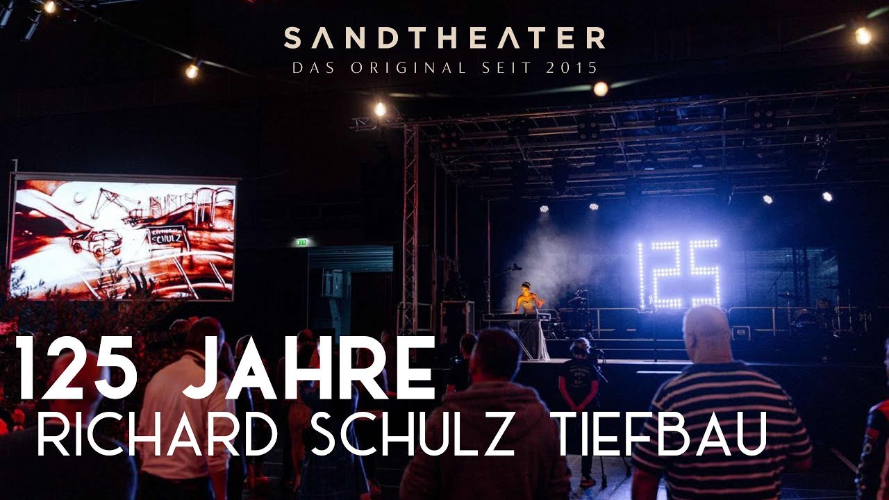 Richard Schulz Tiefbau 125 JAHRE SANDMALEREI SHOW / SANDTHEATER - YouTube
