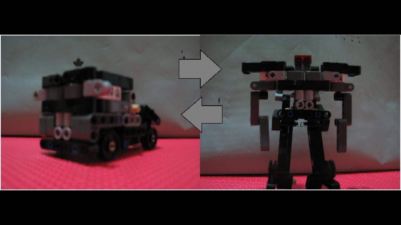 Lego Truck Transformer Tutorial - YouTube