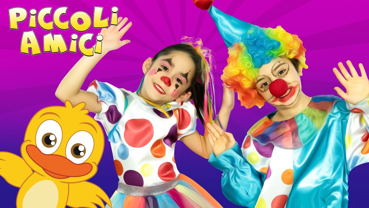 Pagliaccio EVA (NUOVA) Canzone | Canzoni per Bambini con Piccoli Amici ...