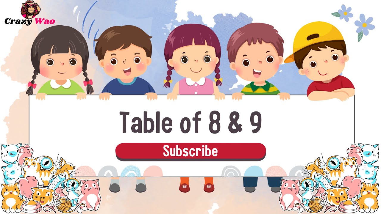 Table Of 8 And 9 8 And 9 Ka Table 8 Aur 9 Ka Pahada Learn Table table-of-8-and-9-8-and-9-ka-table-8-aur-9-ka-pahada-learn-table