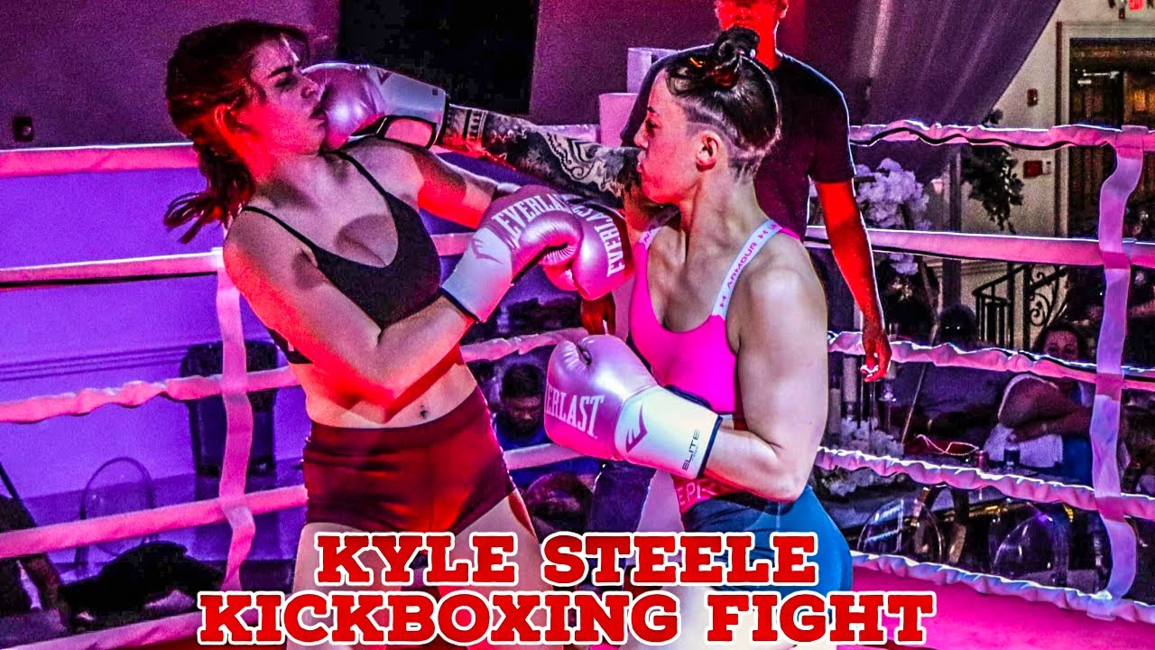kyle steele kickboxing fight - YouTube