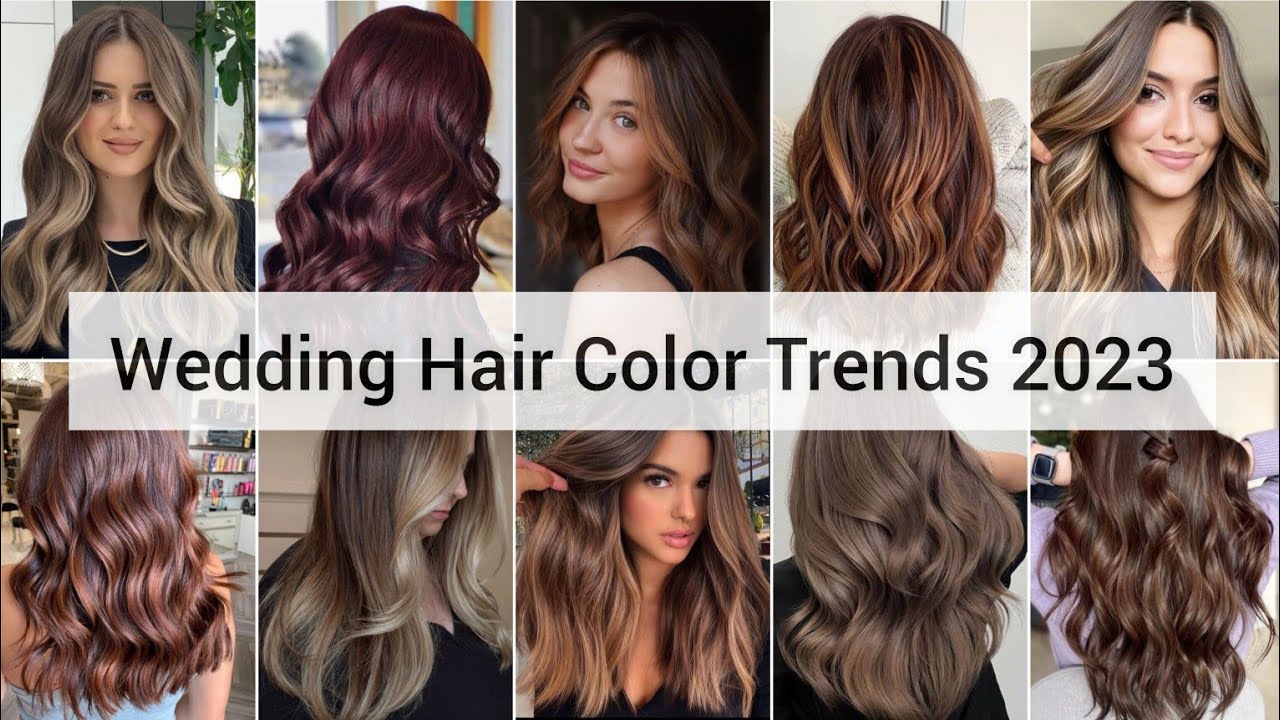 Bridal Wedding Hair Colors: Unveiling Enchanting Trends - YouTube