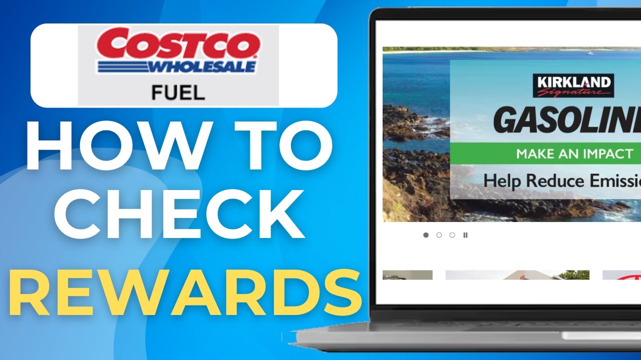 How to Check Your Costco Rewards Balance Online or In Store - YouTube