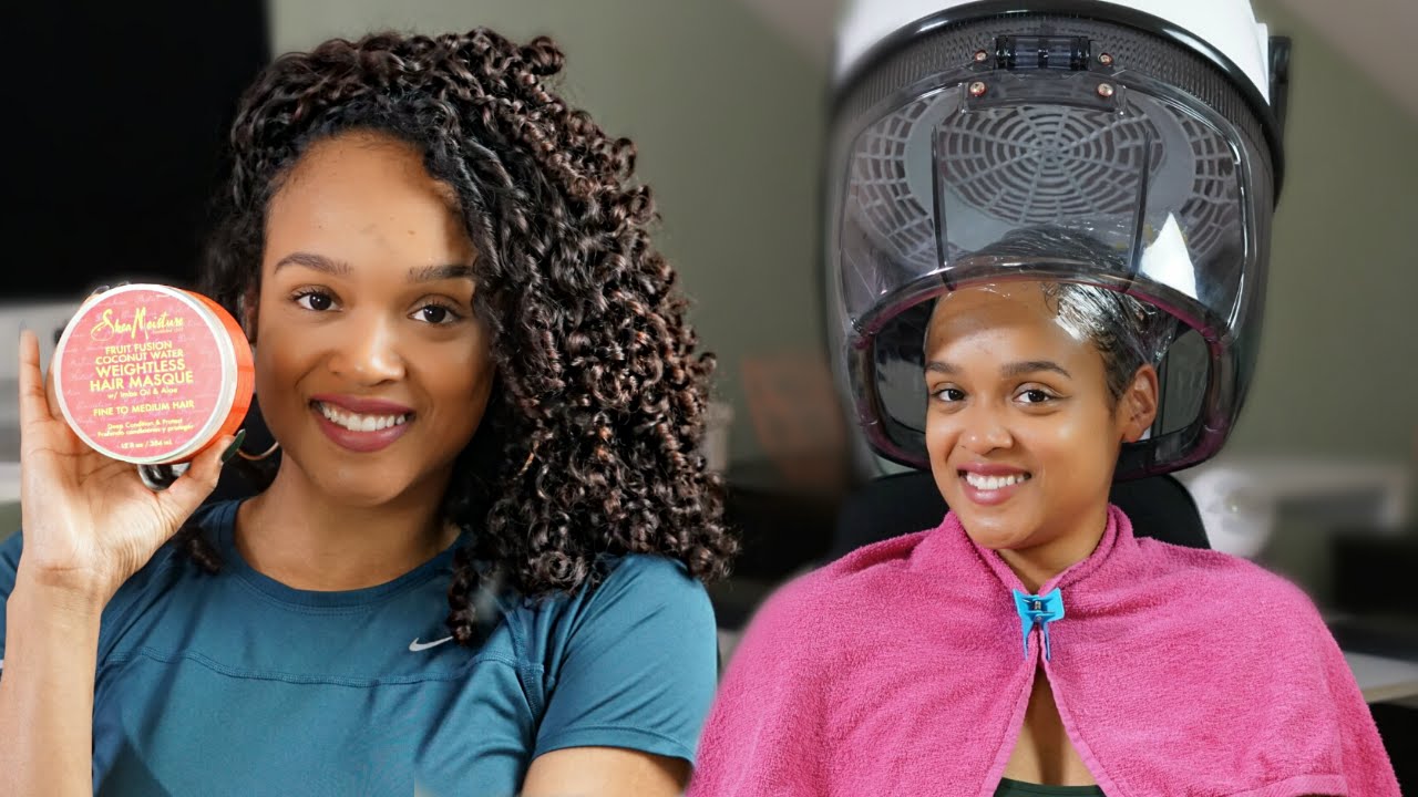 My Deep Conditioning Routine - YouTube