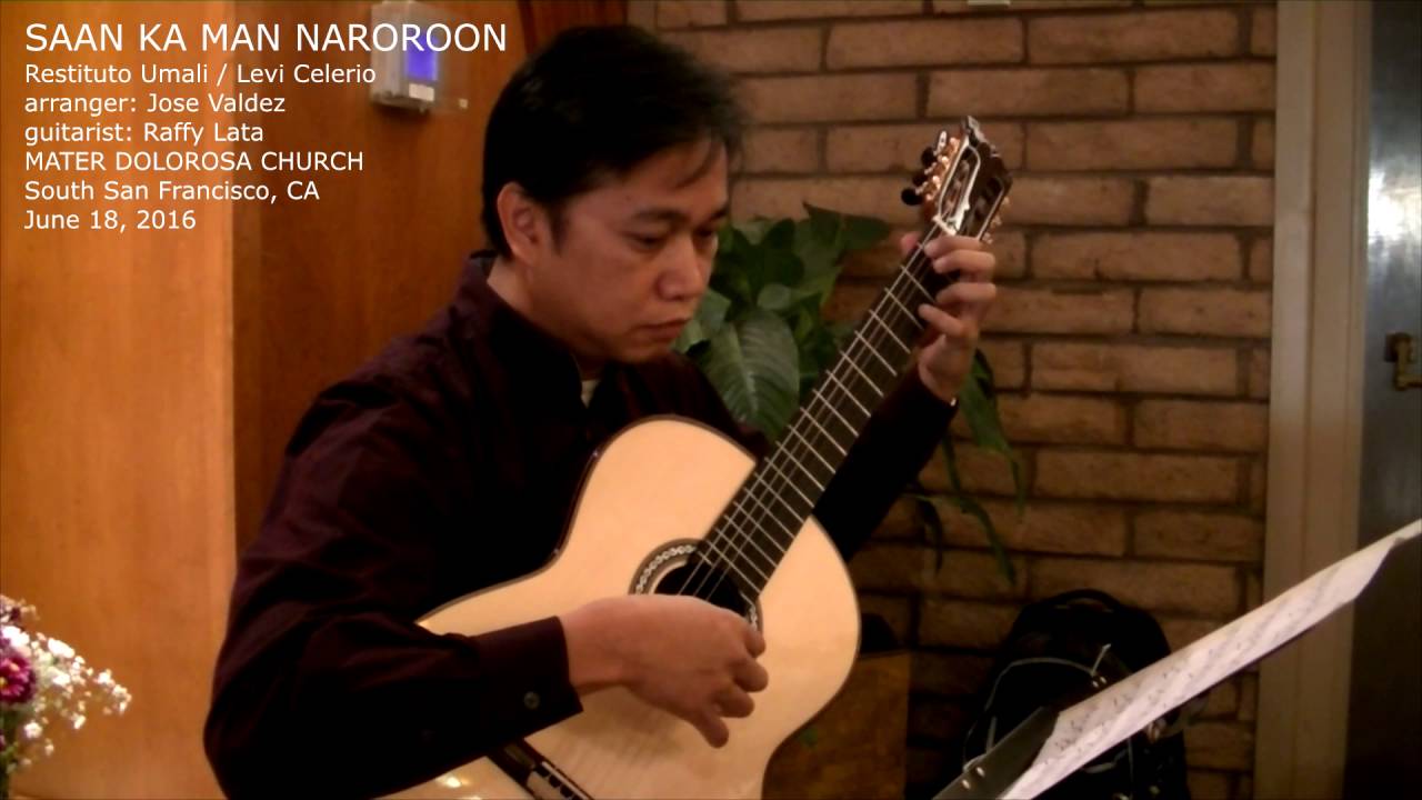 SAAN KA MAN NAROROON (Live) (Restituto Umali) by RAFFY LATA - YouTube