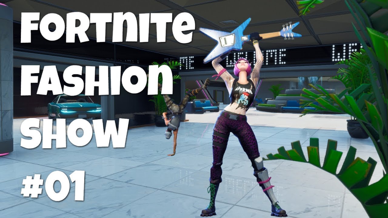 FORTNITE FASHION SHOW - YouTube