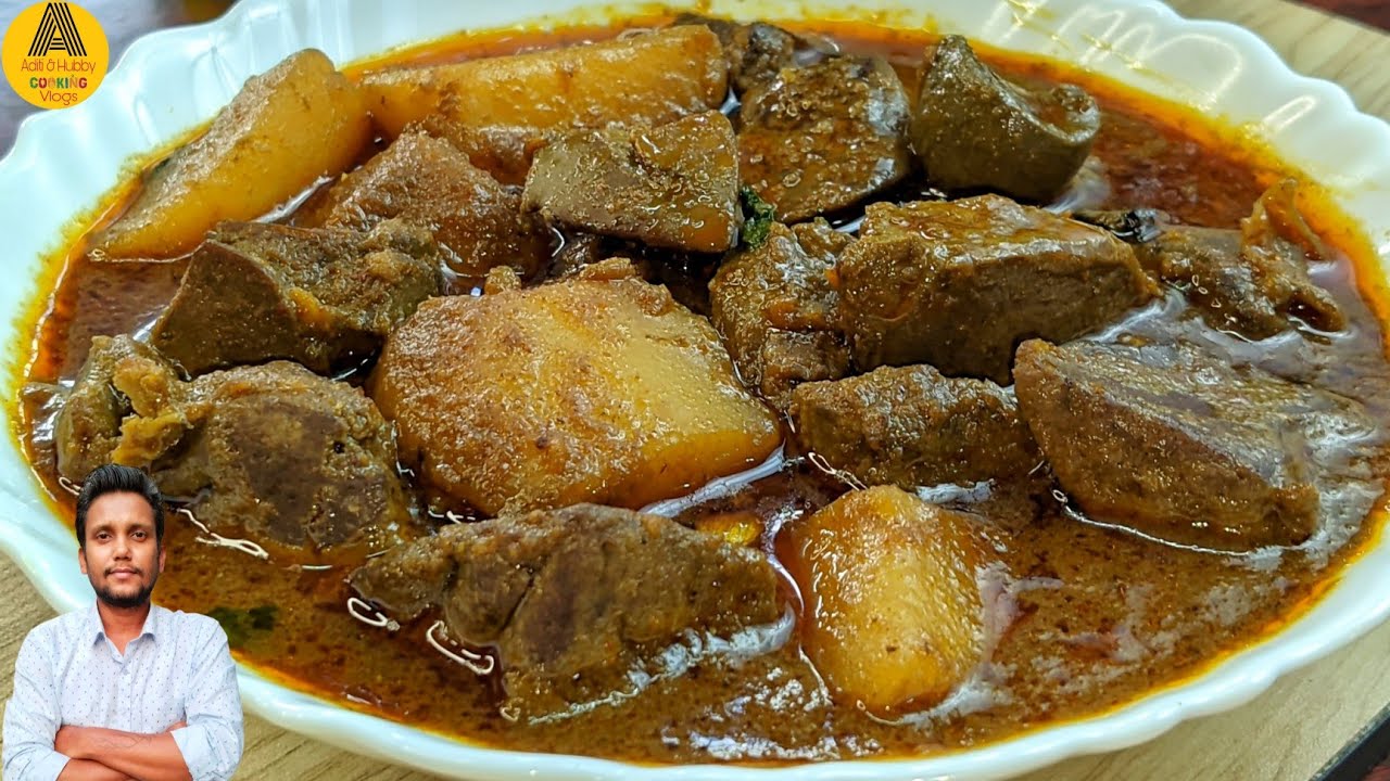 Cooking A Tasty Mutton Liver Curry Recipe | Mutton Kaleji Masala | Goat ...