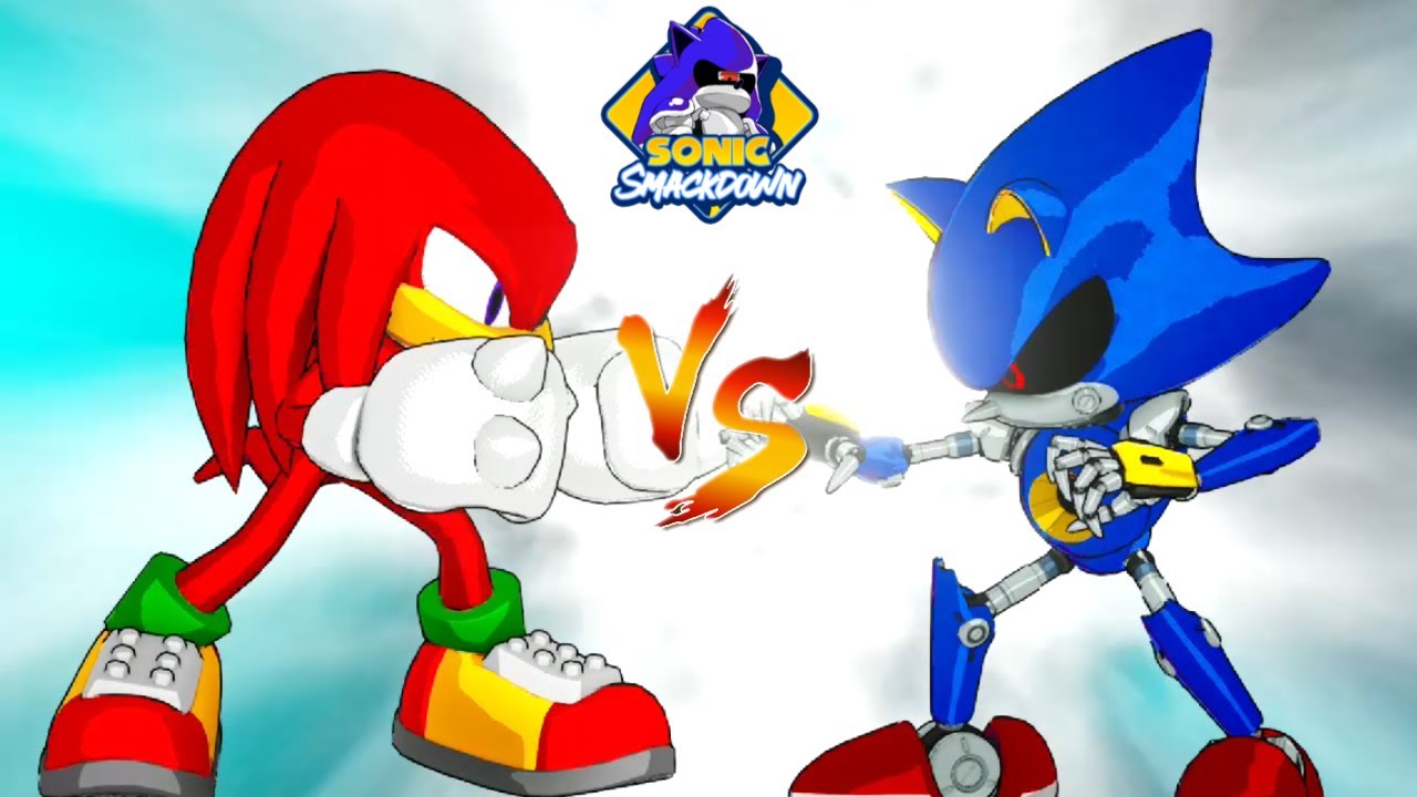 KNUCKLES vs METAL SONIC (Hardest Difficulty)! Sonic Smackdown (PC ...