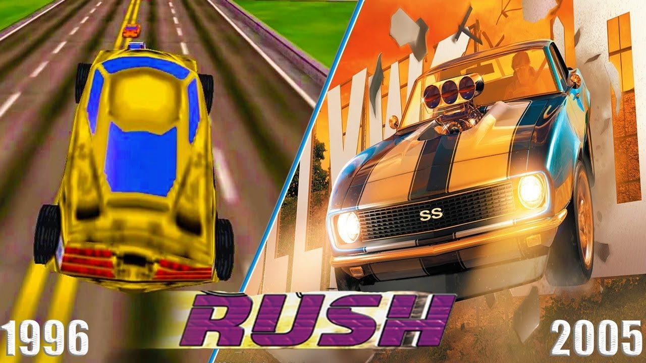 Evolution of Rush Games 1996 - 2005 - YouTube