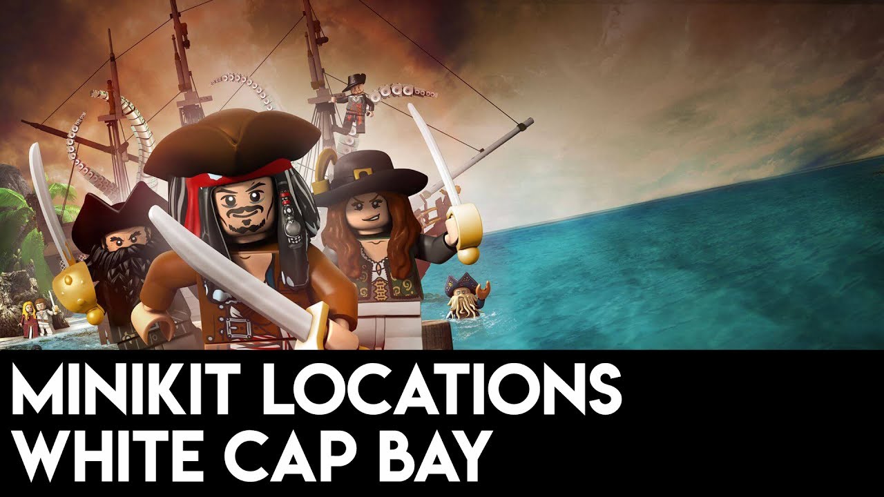 LEGO Pirates of the Caribbean - Minikit Locations - White Cap Bay - YouTube