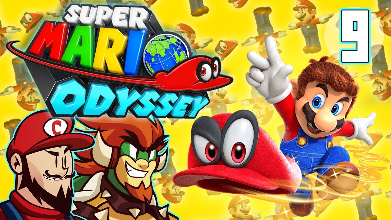Spewart Spun - Let's Play Super Mario Odyssey - PART 9 - YouTube