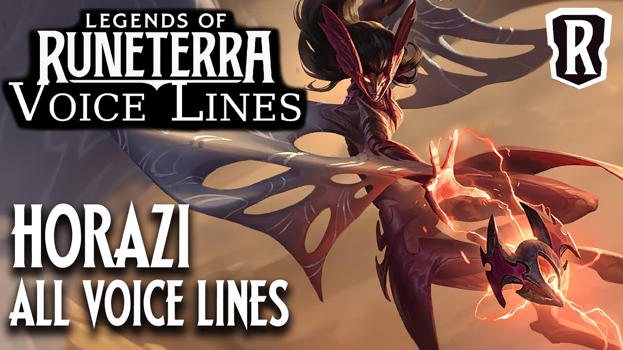 Horazi, the Darkin Lodestone - All Voice Lines | Legends of Runeterra ...