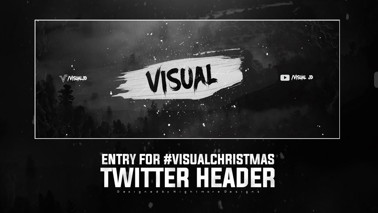 Twitter Header for "Visual Arts" | #visualchristmas - YouTube